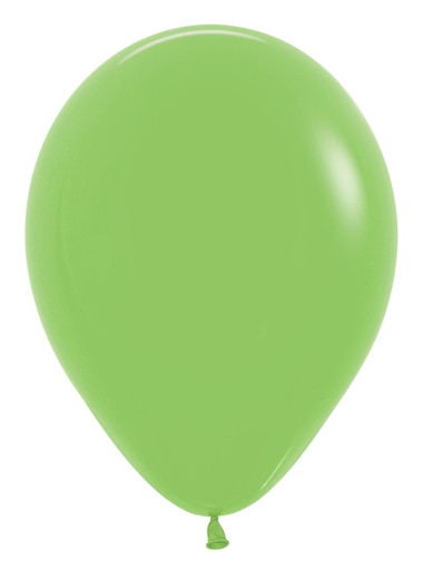 11"S Key Lime Green Deluxe (100 count)