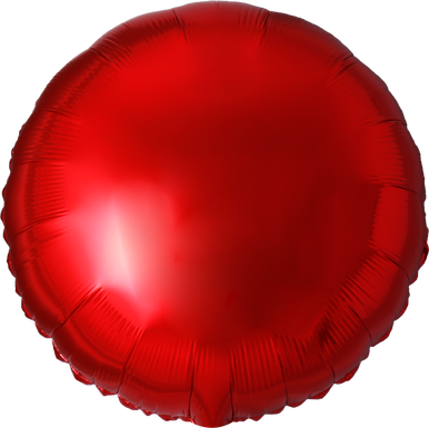 68"B Giant Round Red Foil Pkg (1 COUNT)