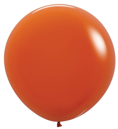 24"S Sunset Orange Deluxe (10 count)