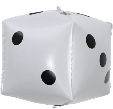 24"B Die Dice White Pkg (10 count)