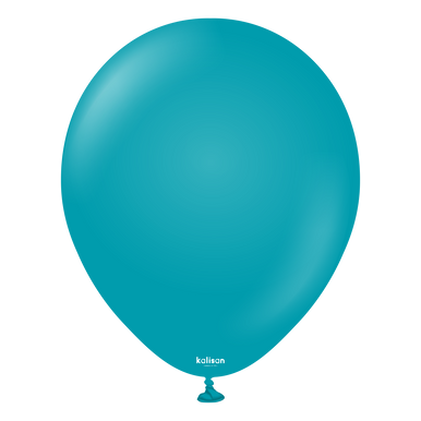 12"K Turquoise Standard Latex balloon #11223181 Kalisan