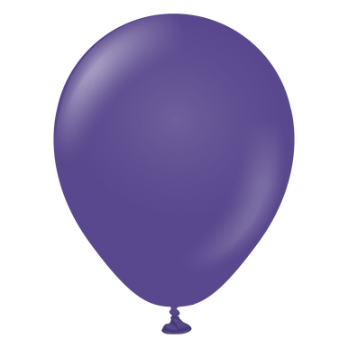 5"K Violet Standard (100 count) latex balloons #10523231 Kalisan