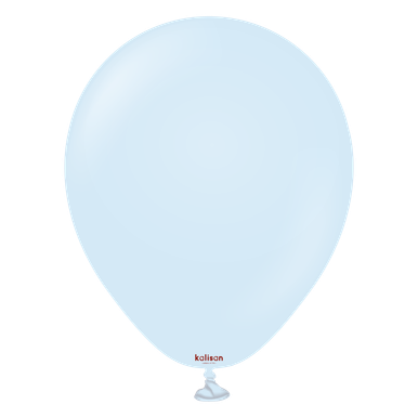 5"K Macaron Baby Blue (100 count) latex balloons #10530071 Kalisan