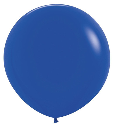 36"S Royal Blue Fashion (10 count) SEMPERTEX LATEX BALLOON BETALLIC #56023