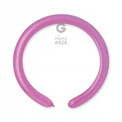 260G Neon Purple twist balloons gemar