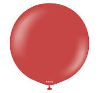 5"K Red Standard #10523131 latex balloon Kalisan