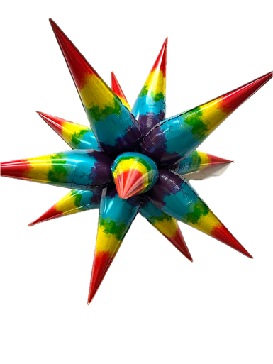 40" Exploding StarBurst Tie Dye (1 count)