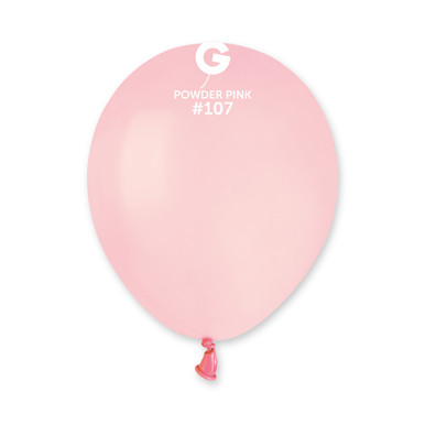 5"G Powder Pink #107 (100 count)
