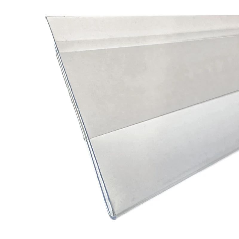 Plastic Price Tag Holders Shelf Strips 2"H | DGS Retail