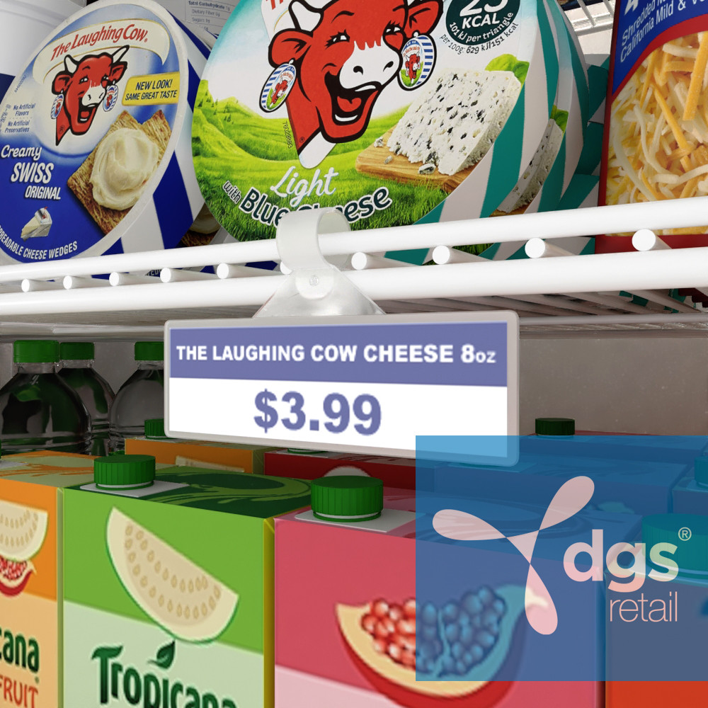 CoolClip™ Durable Label Holder for Wire Freezer/Cooler Shelves ...