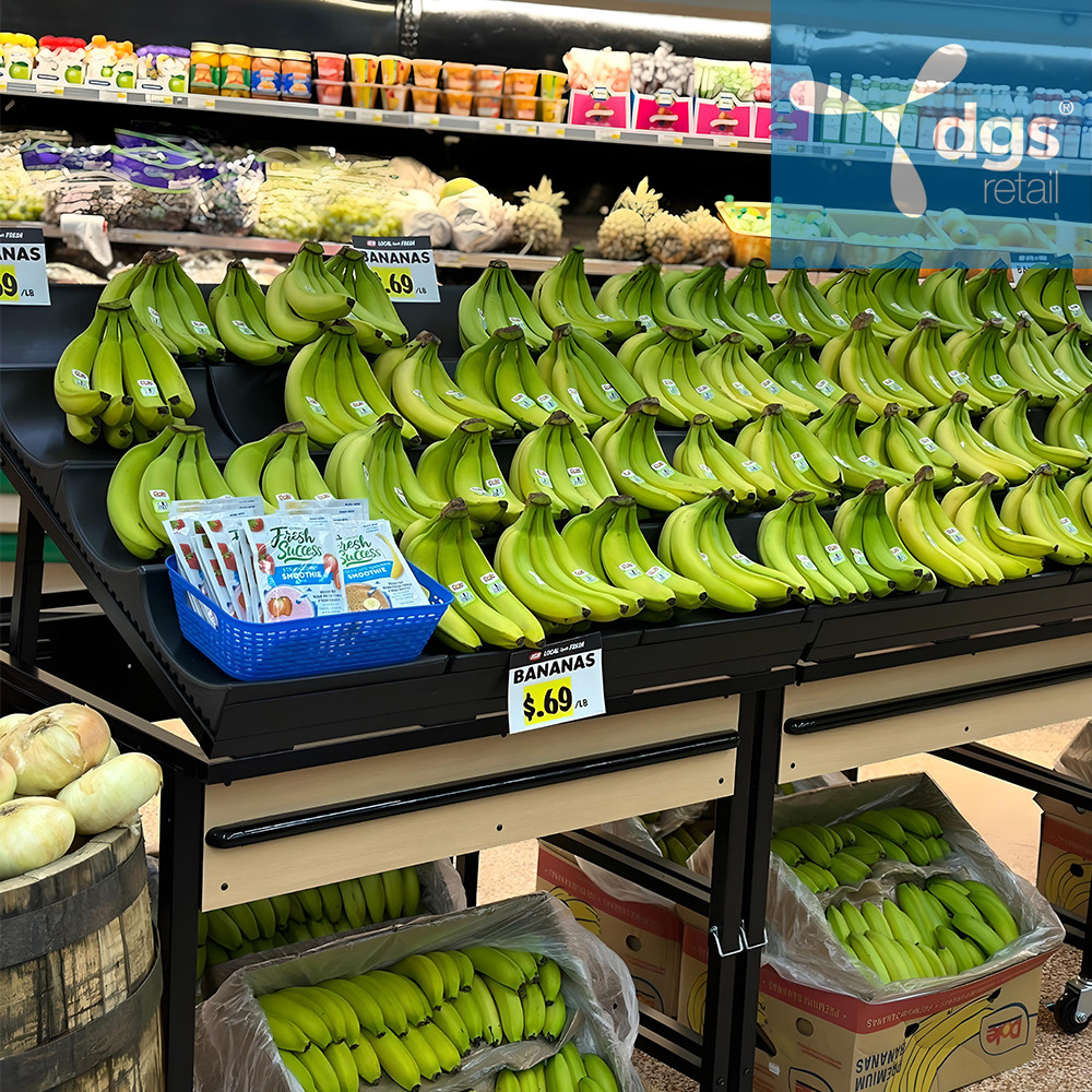 Banana Risers | Produce Displays | Dishwasher Safe | DGS Retail