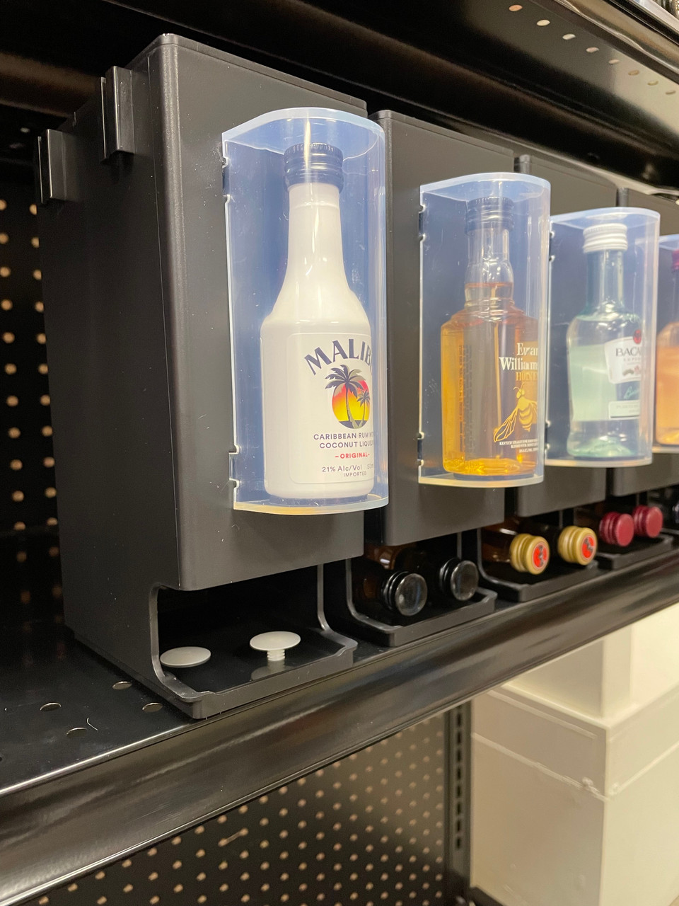 Shooter Displays Commercial Mini Liquor Bottle Bins | DGS Retail