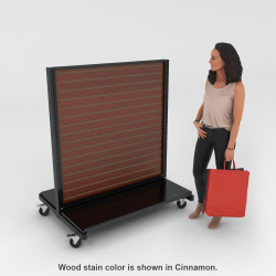 Mobile Gondola Shelving | Retail End Decks with Casters | DGS Retail