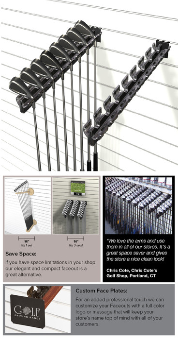 ClubExhibit Elite™: Efficient Display for Irons & Wedges - Golf Club ...