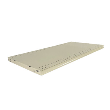 Lozier Gondola System Shelving 13"D Base Decks Platinum | DGS Retail