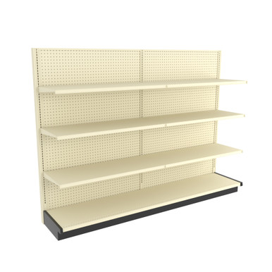 96" Wide x 72" High Wall Display Shelving | Spacious & Adjustable ...