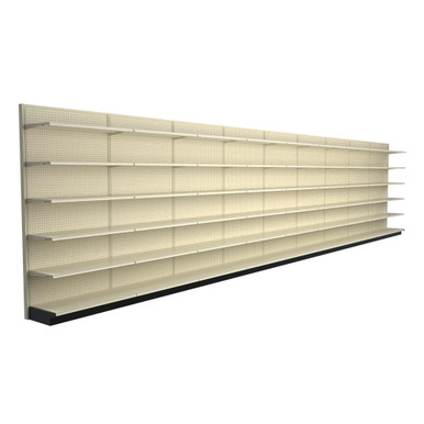 Platinum Lozier Store Wall Shelving - 36ft Wide, 96"H, 19"D, 54 ...