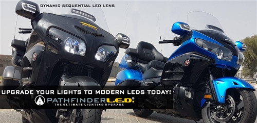 G18DT DYNAMIC SEQUENTIAL LED TURN SIGNALS: GOLD WING/F6B