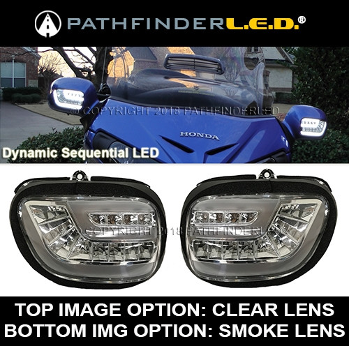 G18DT DYNAMIC SEQUENTIAL LED TURN SIGNALS: GOLD WING/F6B