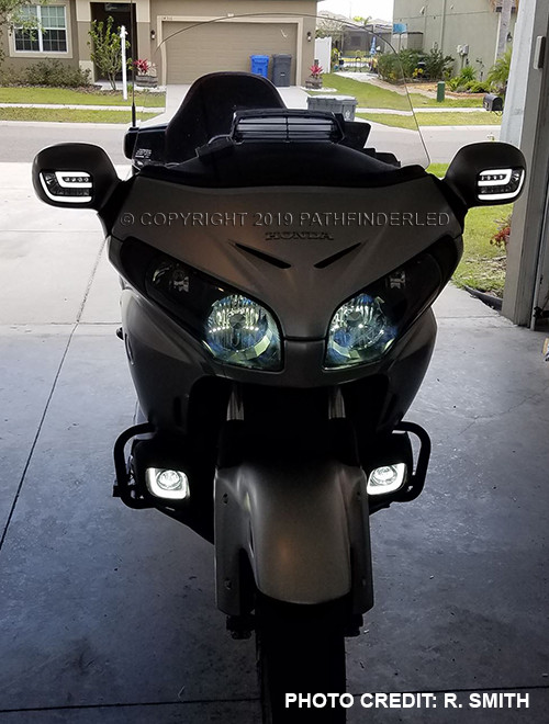 G18DT DYNAMIC SEQUENTIAL LED TURN SIGNALS: GOLD WING/F6B