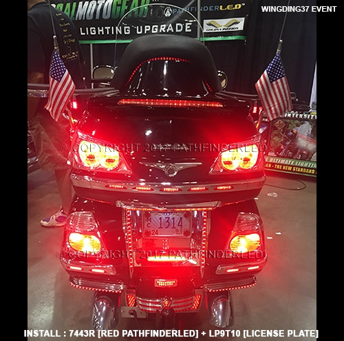 G18RPK GL1800 REAR LED CONVERSION KIT (7443R+7443A/OPTIONAL FLASHER)