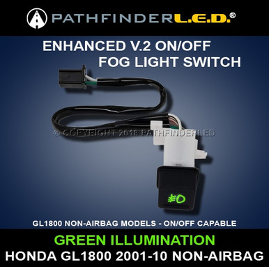 HONDA REPLACEMENT UPGRADED FOG LIGHT SWITCH FOR GL1800, F6B, VALKYRIE ...