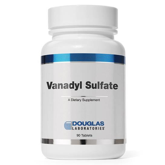 Vanadyl Sulfate 90 Tabs (7.5 mg) (Vanadiaum 1.4 mg) - Tahoma Supplements