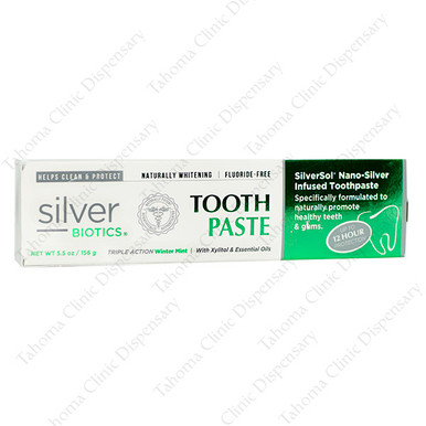 Silver Biotics Toothpaste 20 ppm (4 oz.) - Tahoma Supplements