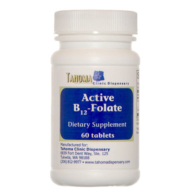 Active B12 Folate 60 Lozenges - Tahoma Clinic Dispensary