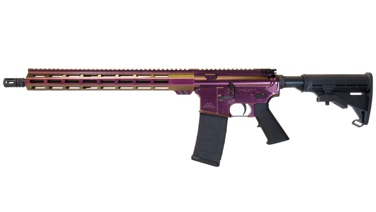 Shark Coast Tactical Razorback 5.56 NATO 16" GunCandy Purple 300-041 ...