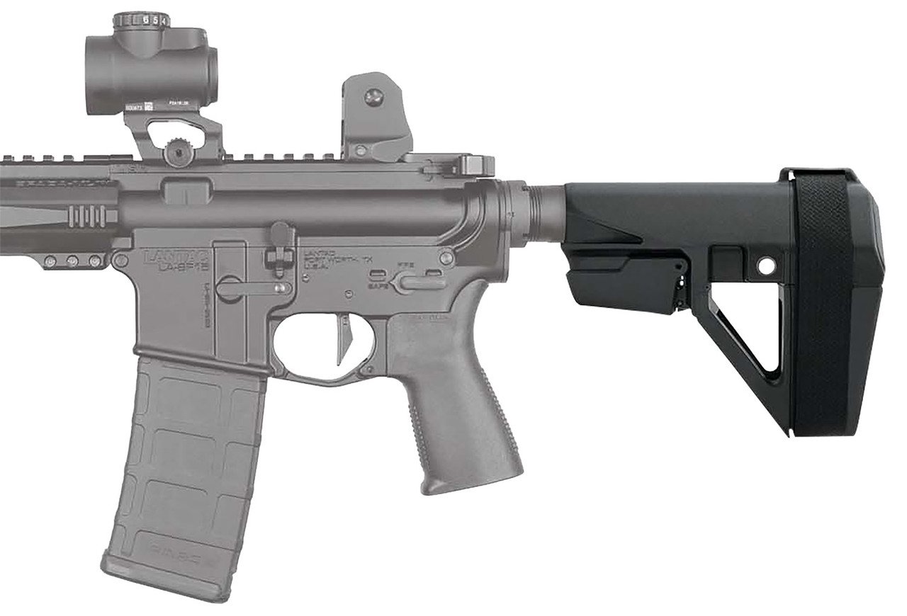 SB Tactical SBA4 X Adjustable AR Brace BlackSBA4X-01-SB