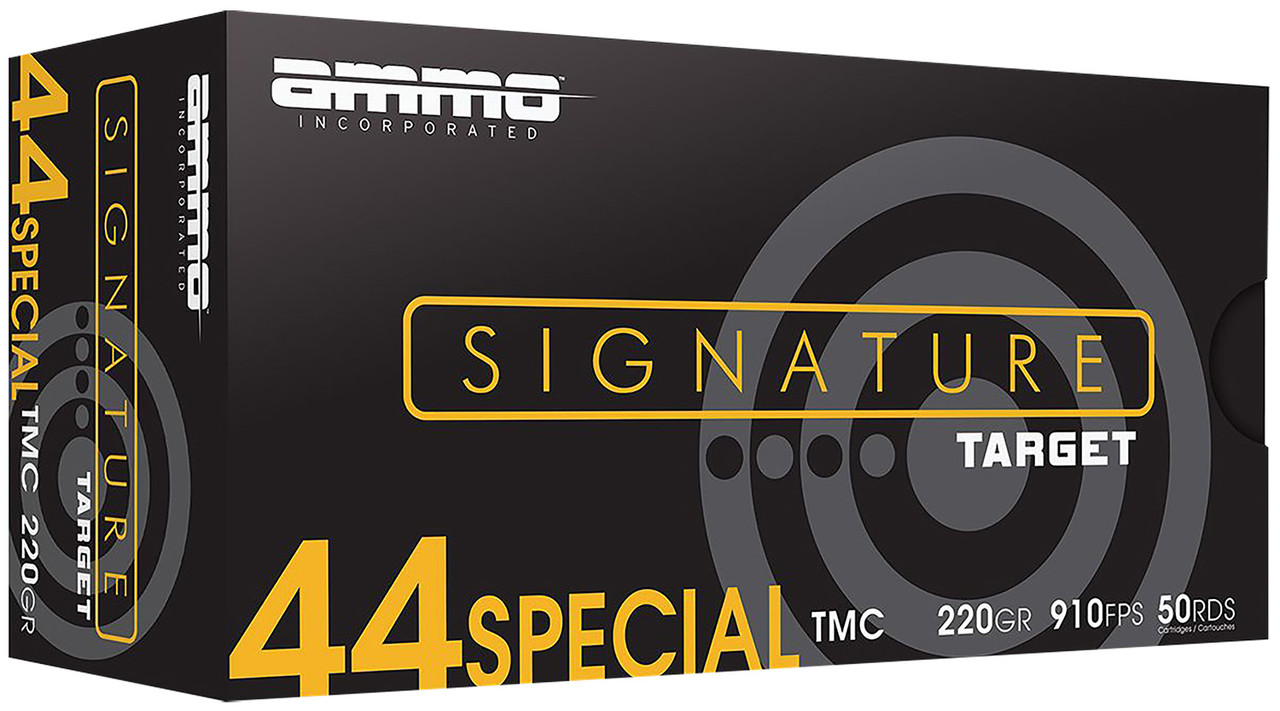 Ammo Inc Signature 44 Special 220 gr Total Metal Case 44S220TMC-A50 ...