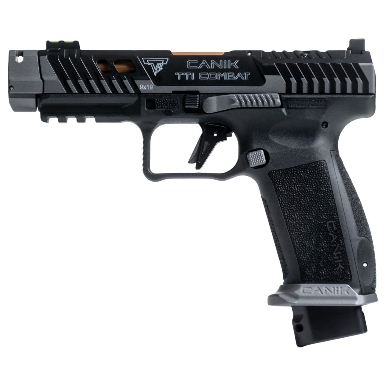 Canik TTI Combat 9mm 4.6" Black HG7854S-N - Superior Outfitters
