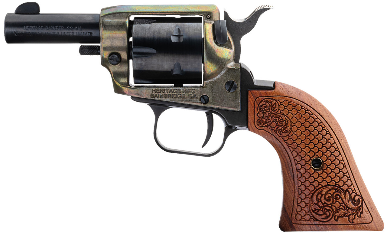 Heritage Barkeep 22 LR 2" Black BK22CH2WBRN10 - Superior Outfitters