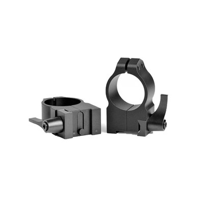 Warne Maxima QD Tikka Scope Rings High 1" Black Steel 2TLM - Superior ...