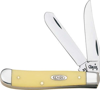 Case Mini Trapper Yellow 2.7" Folding Knife