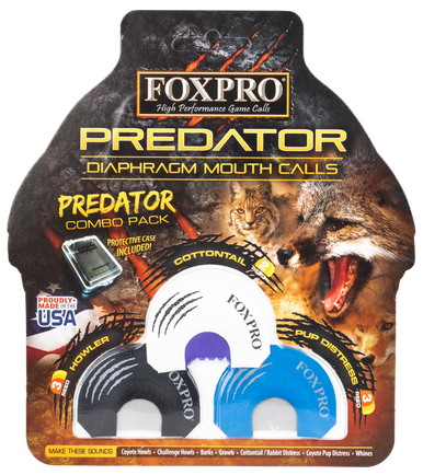 Foxpro Predator Cottontail Double/Triple Reed Mouth Call COYCOMBO ...