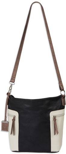 Bulldog Cross Body Concealed Carry Purse Black & Tan BDP-0710 ...