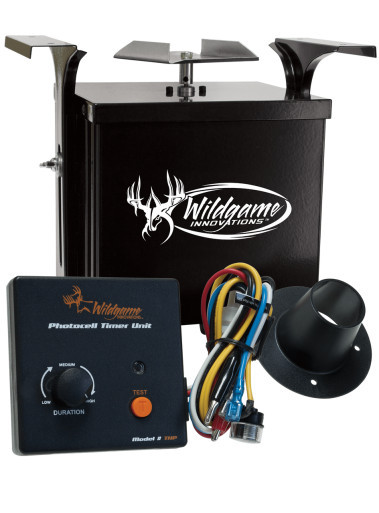 Wildgame Innovations Trophy Hunter Analog Feeder Kit Black WGI-WGIPU0022 - Superior Outfitters
