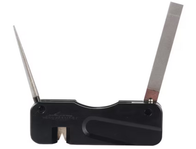 Knives of Alaska 3 Way Sharpener Black 00396FG - Superior Outfitters