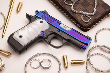 CNC Exclusive Kimber Micro 9 Blue Rainbow 9mm 3.5" CNCBRM9