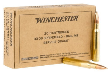 Winchester Active Duty 30-06 Springfield 150 Grain Full Metal Jacket ...