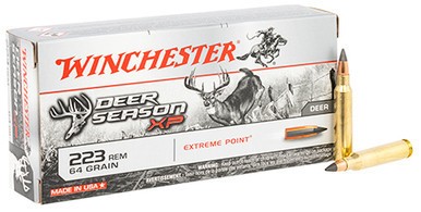 Winchester Deer Season XP 223 Rem 64 Grain Extreme Point X223DS ...