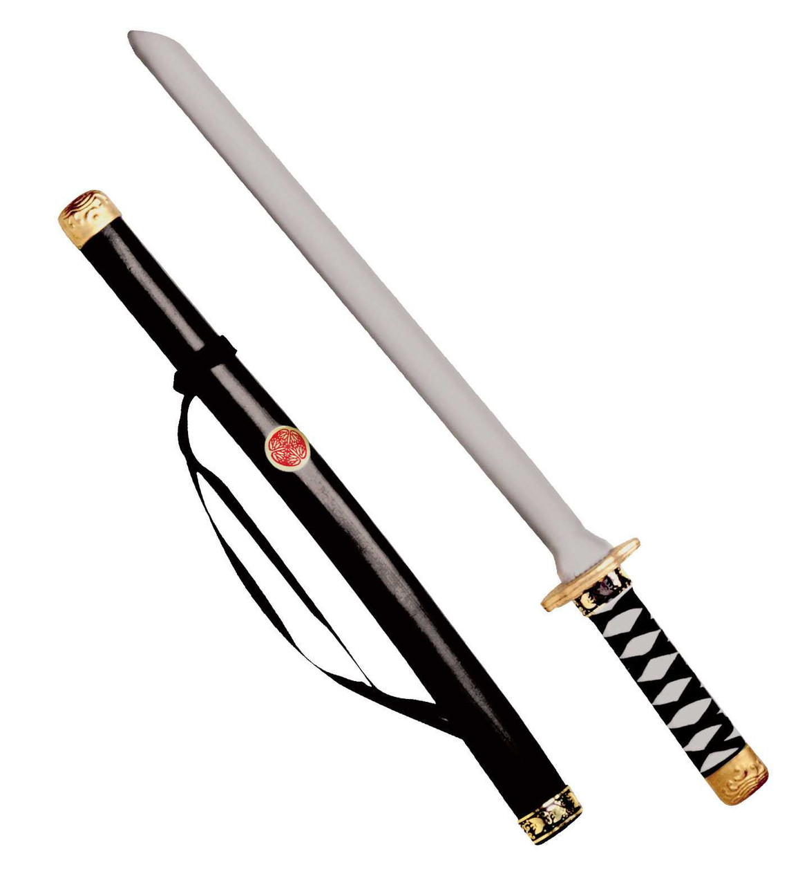 Ninja Sword Katana Ninja Straight Blade Samurai Katana — Medieval