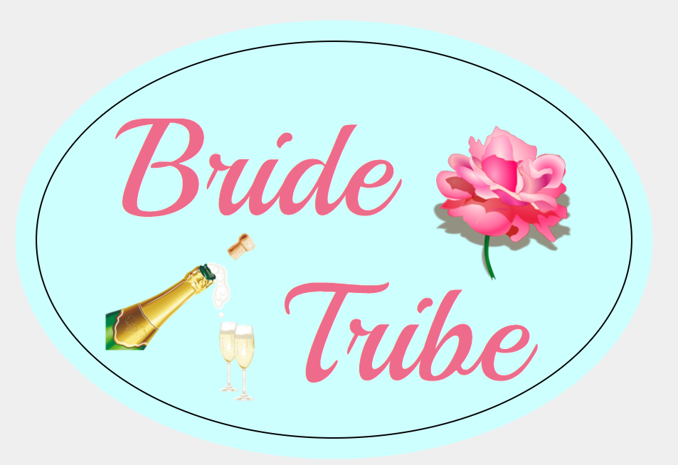 Personalised Mint Bride Tribe Labels (8 Pack) | PartyWorld