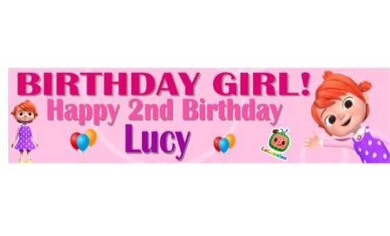 Personalised YoYo Baby Banner