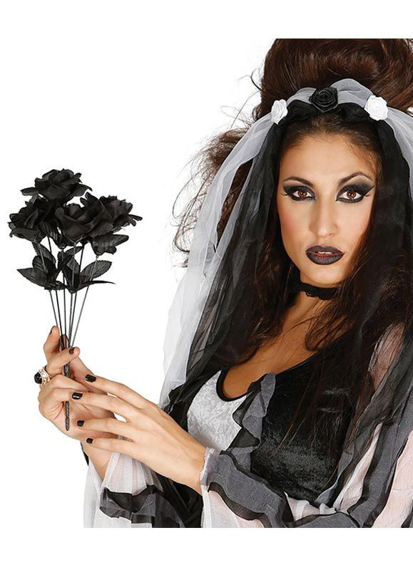 Corpse Bride Rose Bouquet