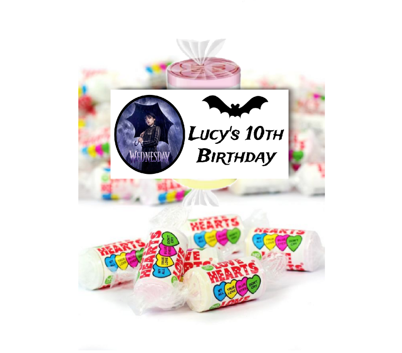 Personalised Loveheart Sweets | Custom Loveheart Candies