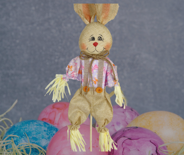 Easter Bunny Rabbit Scarecrow Decoration | Easter Ideas