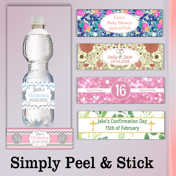 Personalised K-Pop Demon Hunter Water Bottle Labels